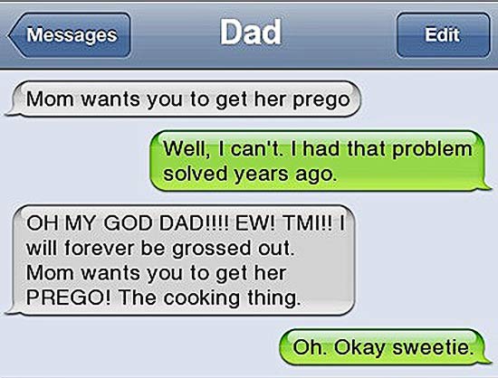 Team Jimmy Joe — 27 Of The Funniest Text Messages Ever