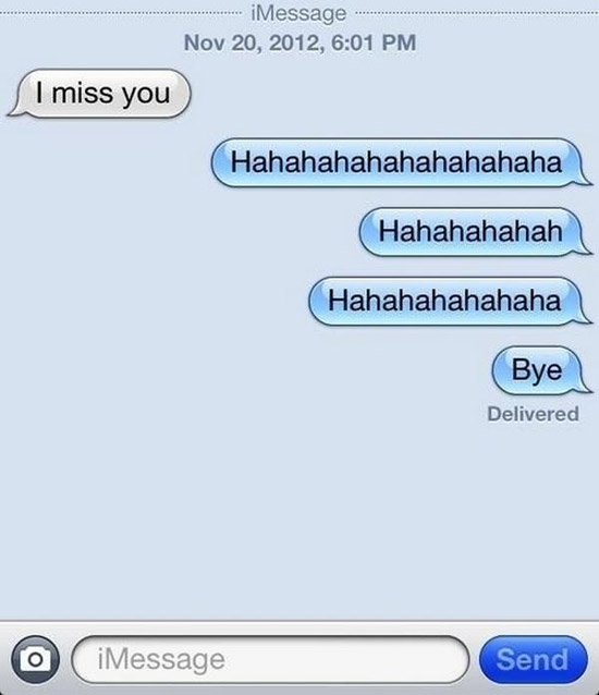 32 Funniest Breakup Texts Comebacks And Ex Trolling Team Jimmy Joe