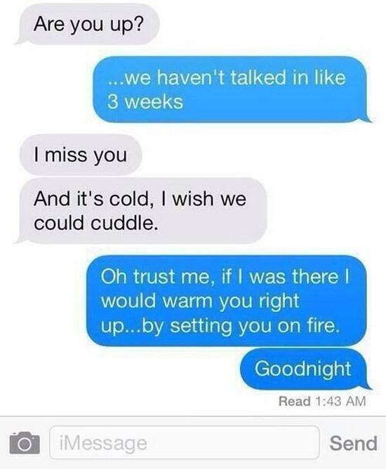 32 Funniest Breakup Texts Comebacks And Ex Trolling Team Jimmy Joe
