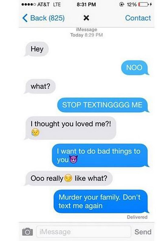 32 Funniest Breakup Texts Comebacks And Ex Trolling Team Jimmy Joe
