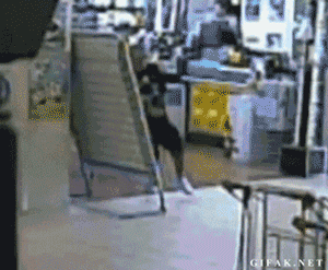 BUSTED! : 15 Hilarious Security Cam GIFs | Team Jimmy Joe