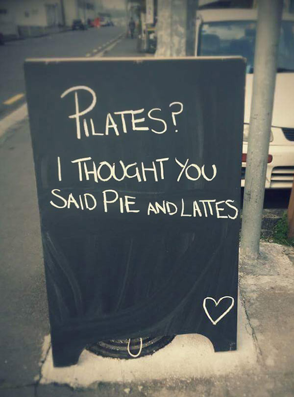 29 Funny Sidewalk Signs That Chalk Up the Humor | Team Jimmy Joe