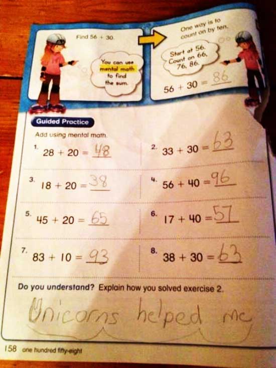35 Funny Test Answers from Smart Ass Kids | Team Jimmy Joe
